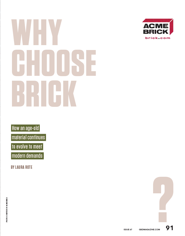 Why Choose Brick - Acme Brick