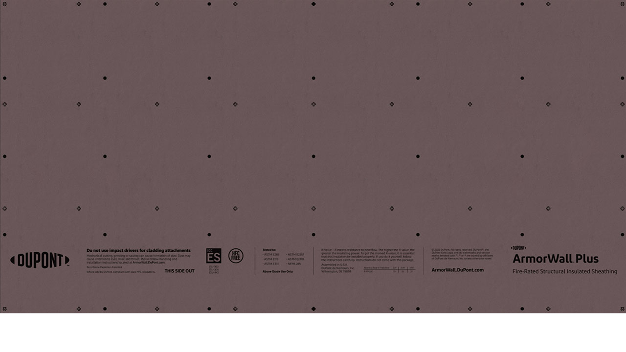 ArmorWall™ Insulated Structural Sheathing - Acme Brick