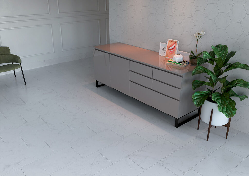 Keystone White 12 x 24 - Acme Brick