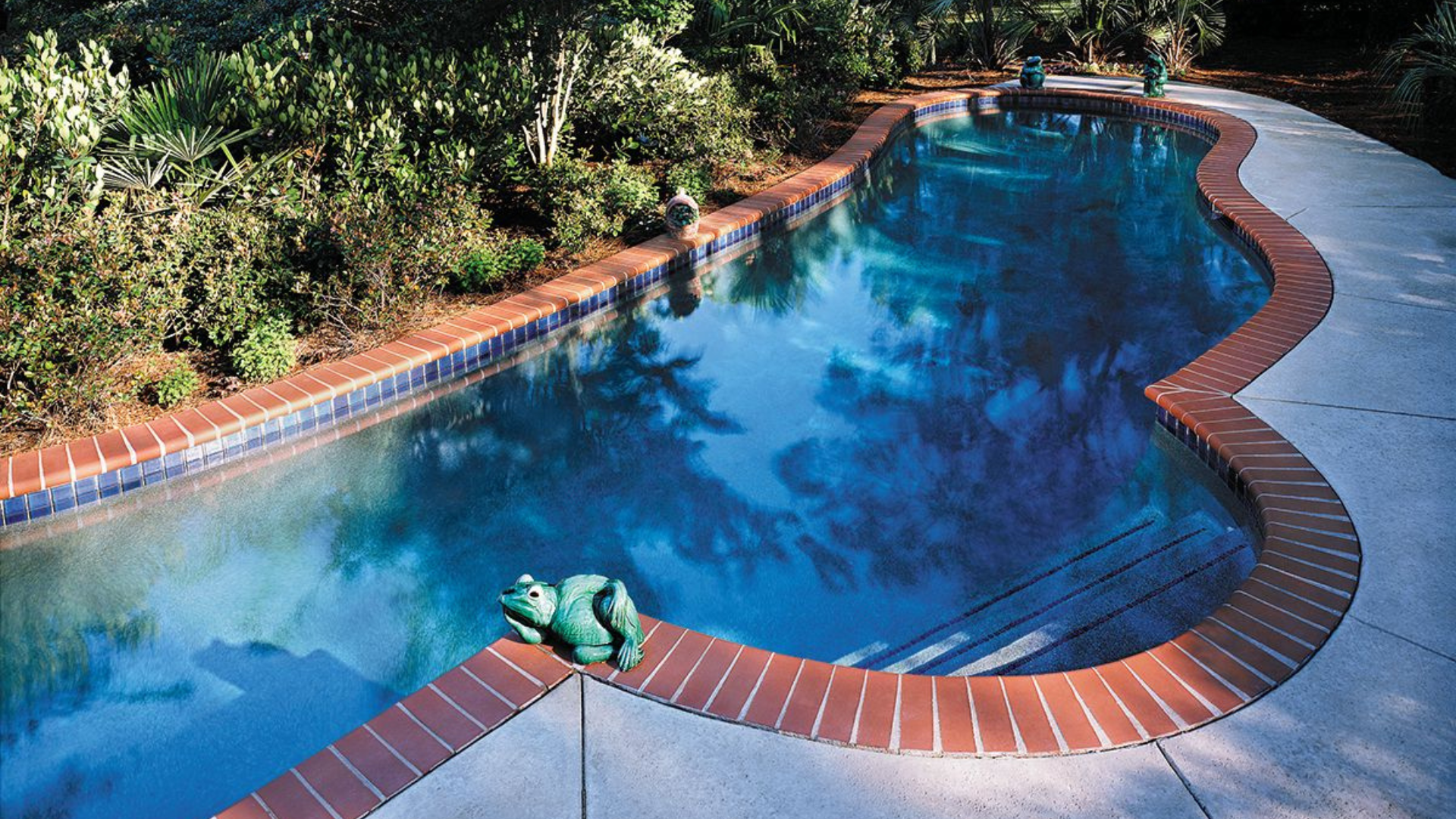 Pool Brick Coping Details Pool Coping Mortar And Grout Choices For SW